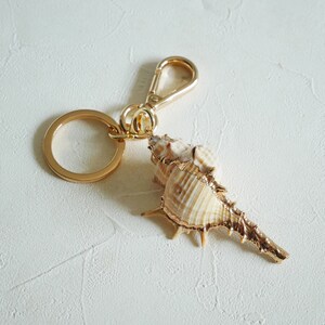 Shell Keychain, Natural Seashell, Ocean Gift, Ocean Accessory, Beach ...