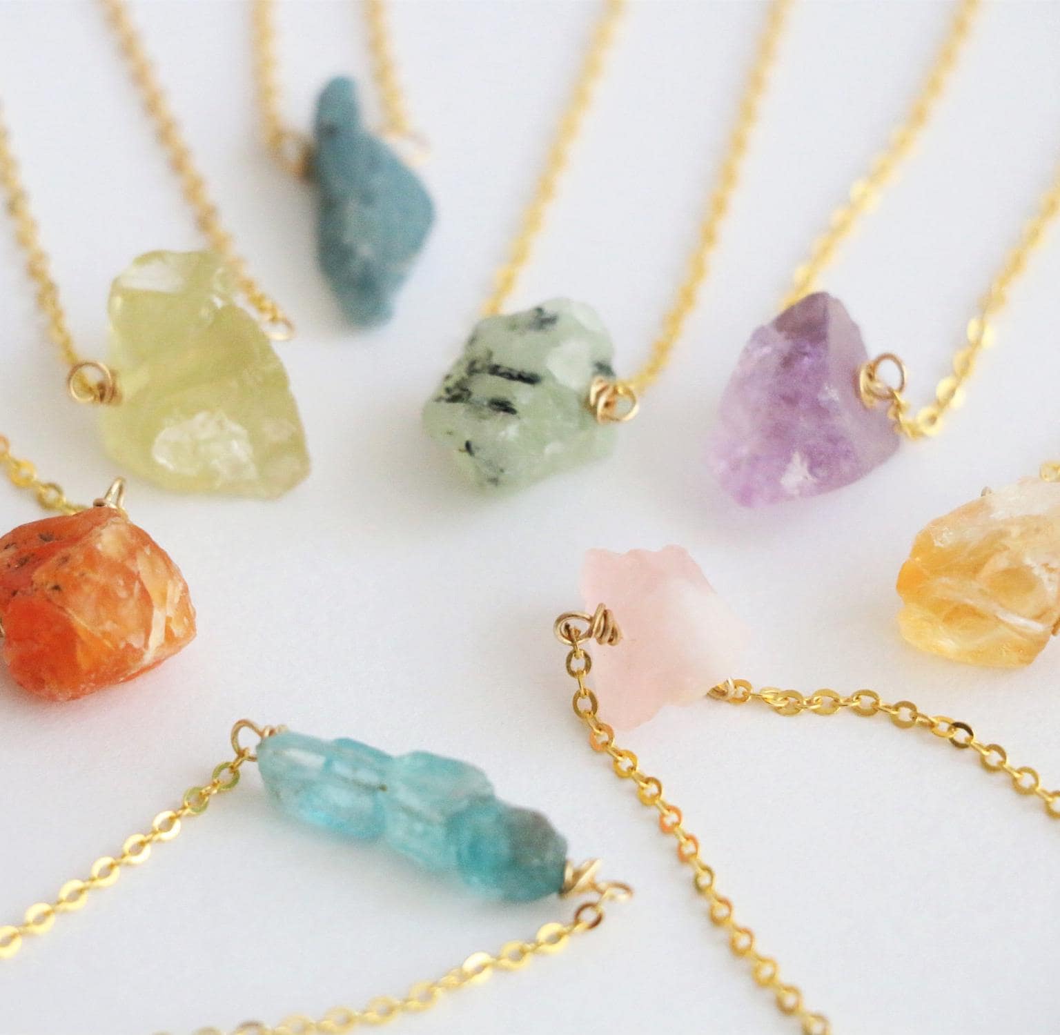 Raw Crystal Bracelet Stone Bracelet Quartz Bracelet Gemstone Bracelet ...