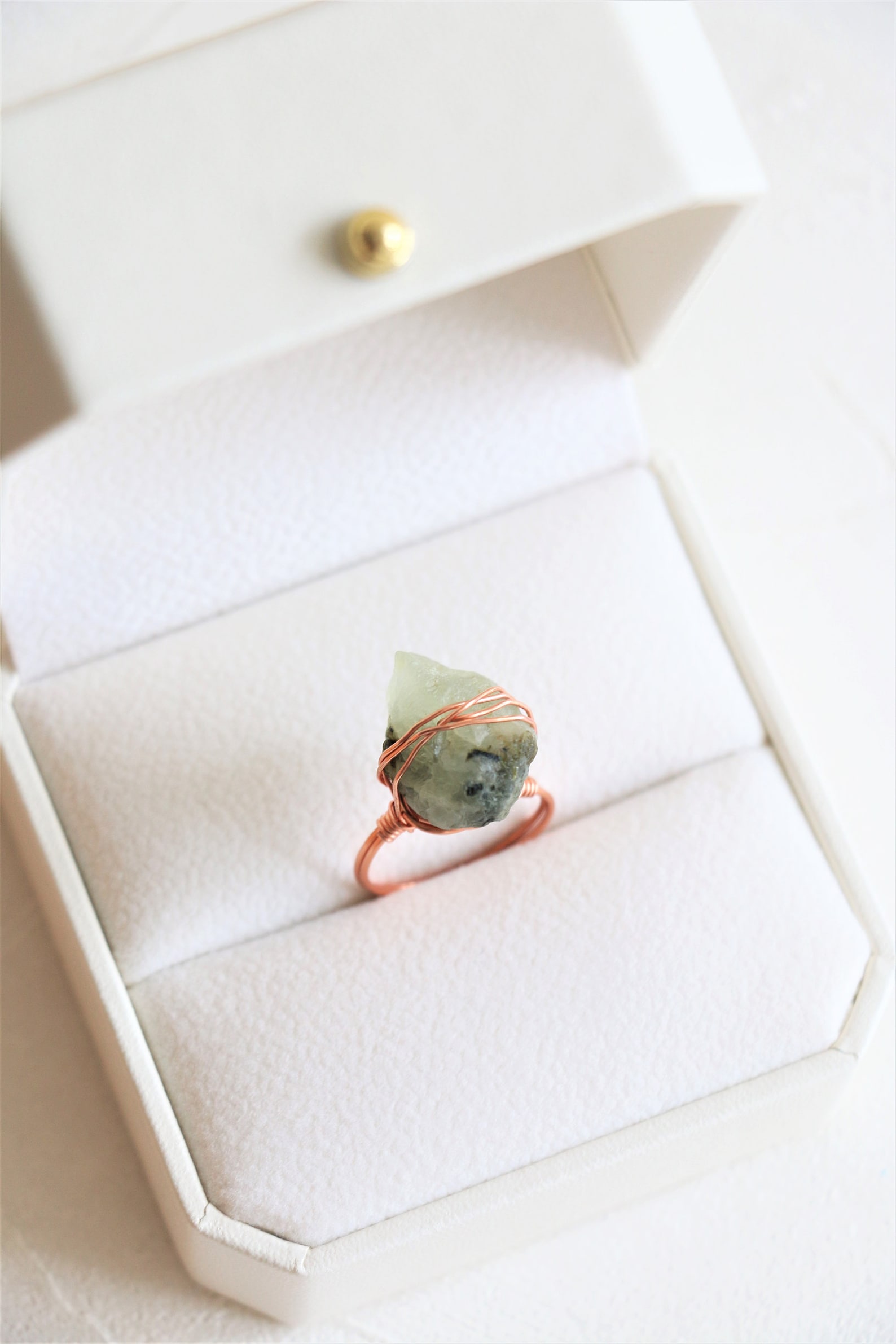 Crystal Ring for Women Natural Stone Ring Crystal Quartz Ring ...