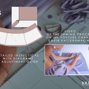 Luma Wrap Mini Skirt Sewing Pattern With Belt (PDF Pattern) EU 32-56 US 0-24 - Etsy