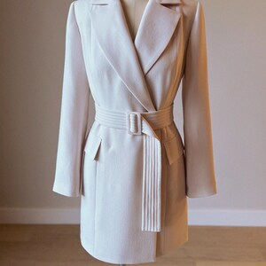 Luster Blazer Dress Sewing Pattern: Quilted Belt (PDF Download) - Etsy