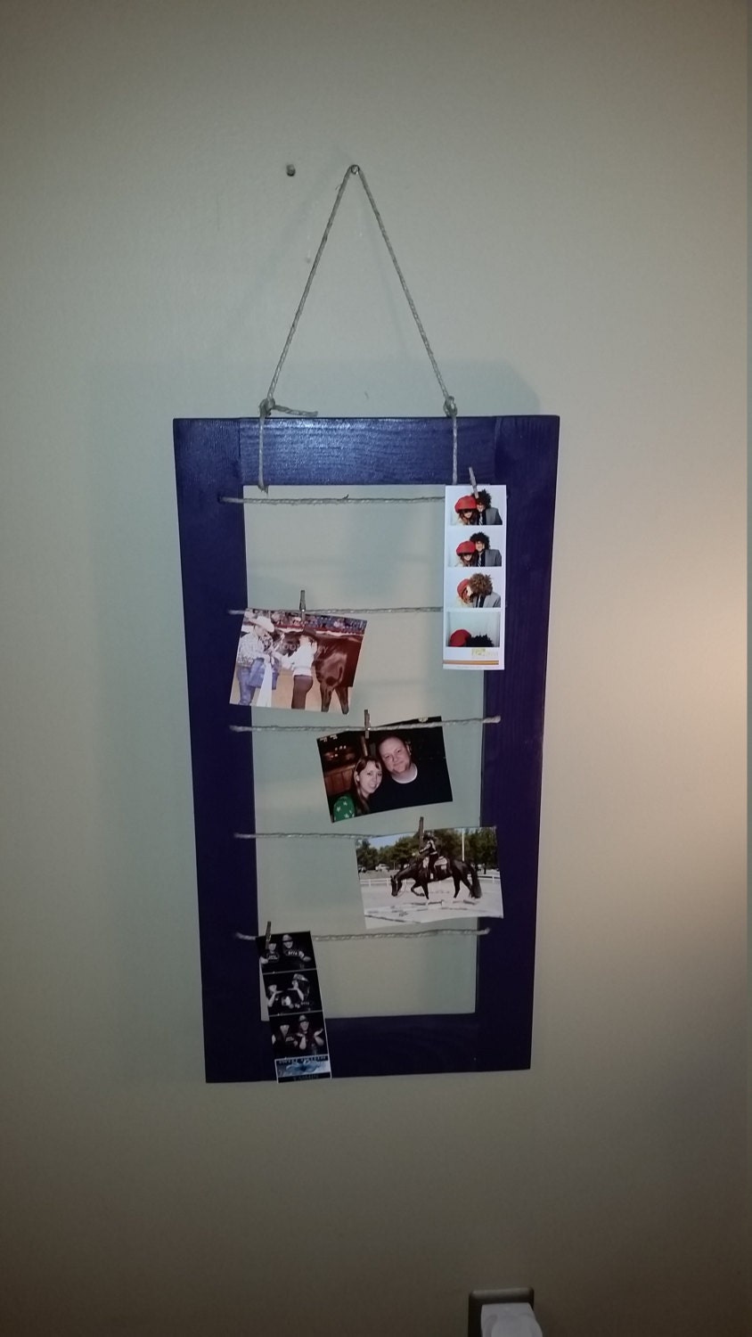 Handmade Photo Board / Picture Frame - Etsy