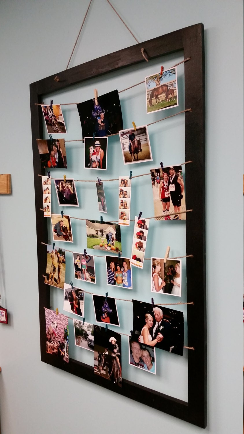Handmade Photo Board / Picture Frame - Etsy
