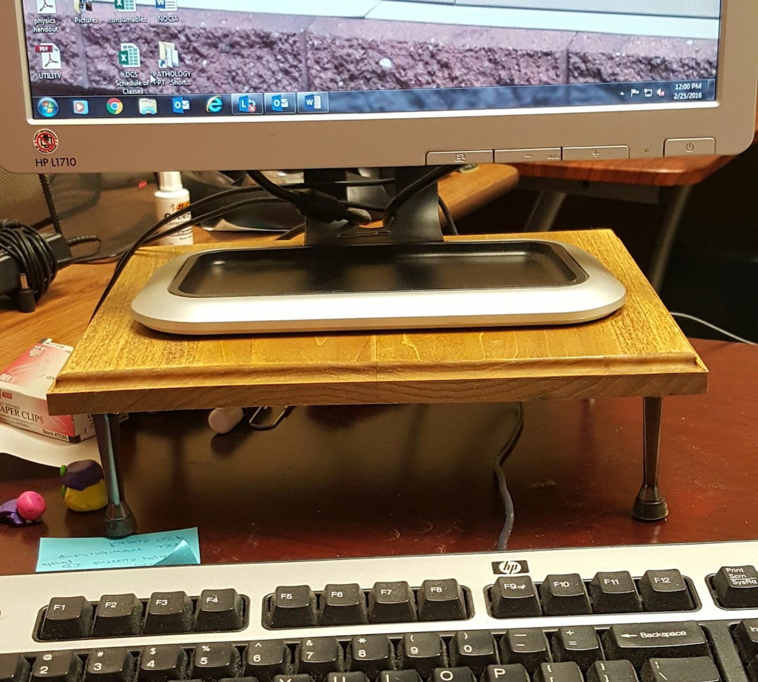 Handmade Monitor Stand, Computer Stand, Monitor Lift - Etsy