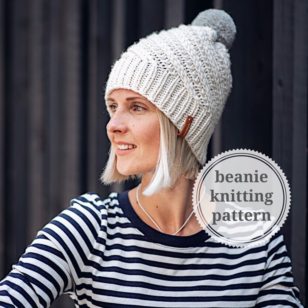 MOTIF DE TRICOT - Bonnet QUINN par Woolture - Etsy Canada