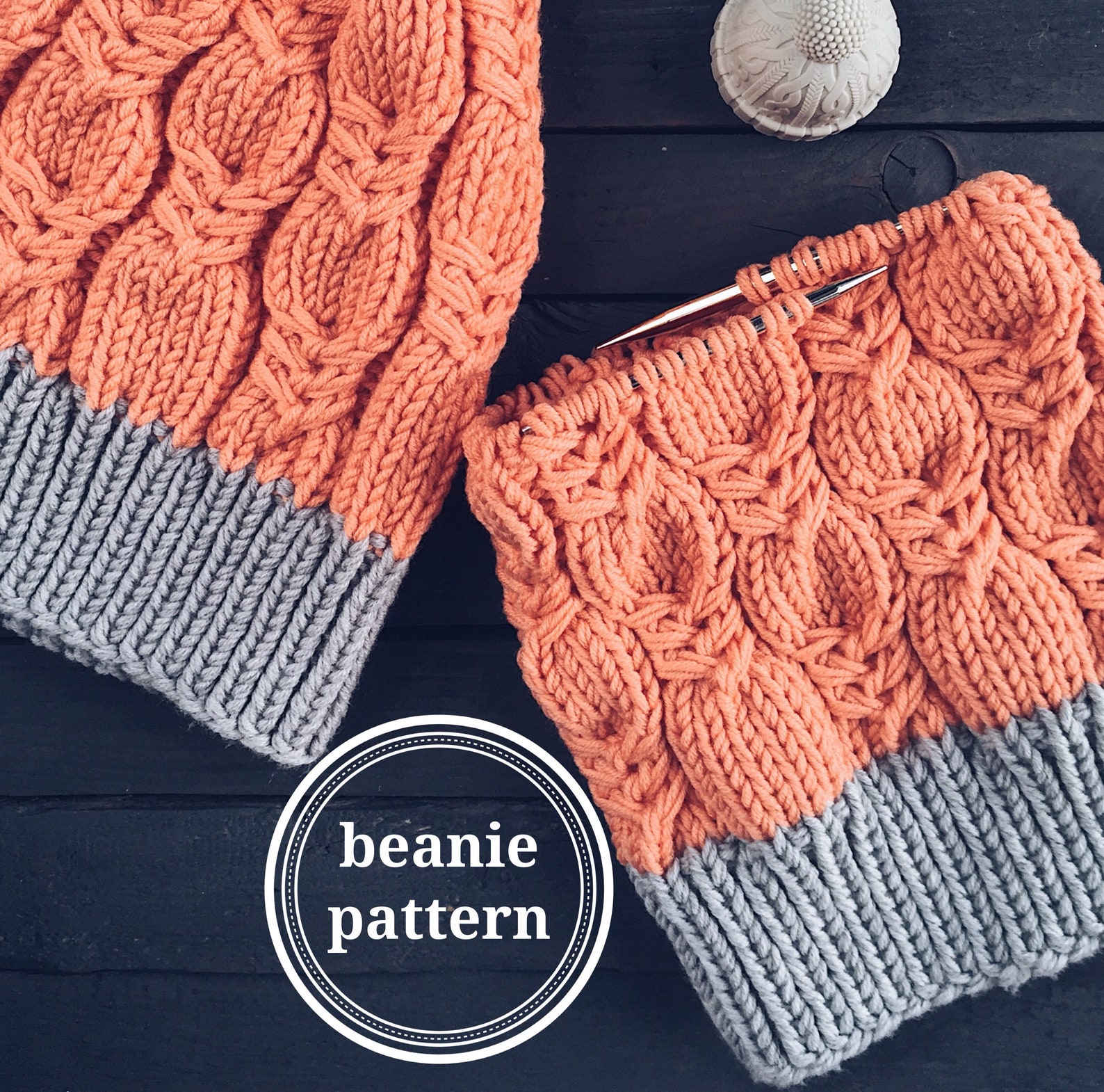 KNITTING PATTERN MADISON Hat by Woolture - Etsy