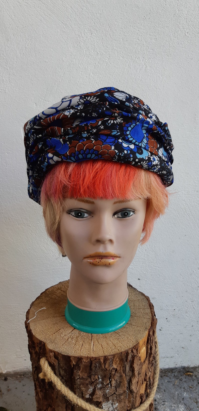 Vintage Hat 60s White Pill Box Hat Floral Pattern - Etsy UK