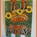 Fall Wall Welcome Sign - Etsy
