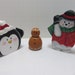 Penguin, Snowman, Gingerbread Mini - Etsy