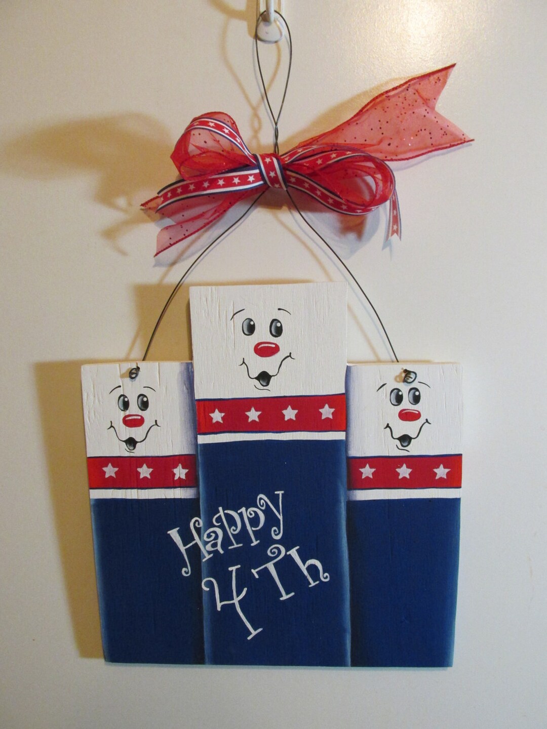 Sweet Forth of July Firecrackers, Door Decor, Wall Hanging, - Etsy