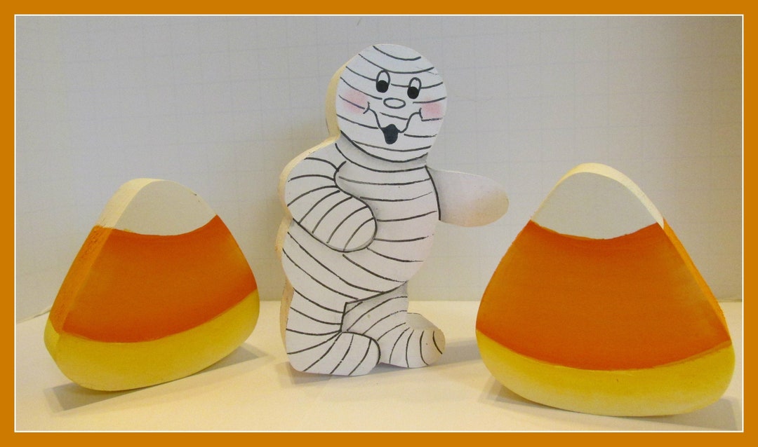 Mummy Mini Halloween Grouping - Etsy