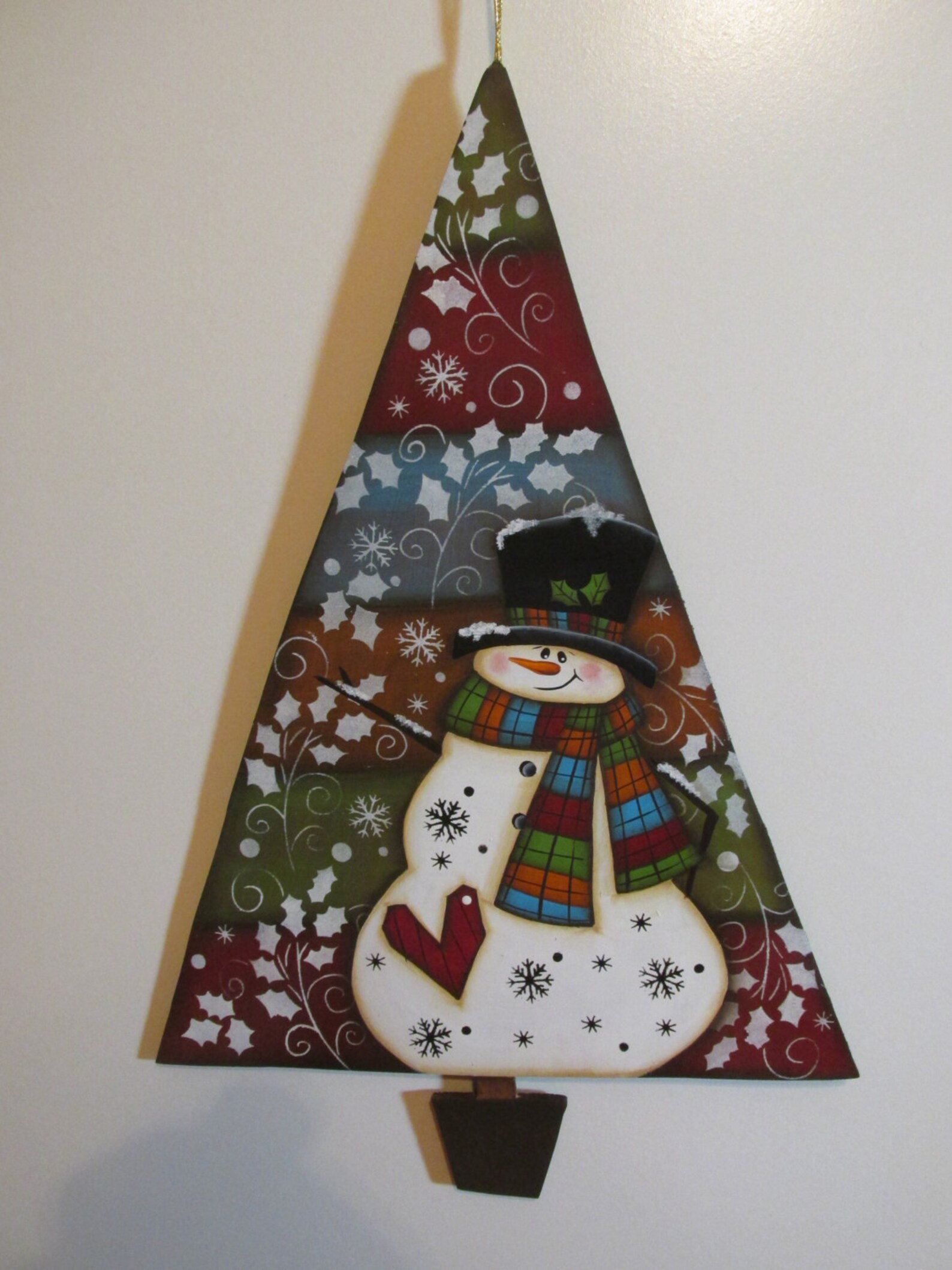 Snowman Tree - Etsy