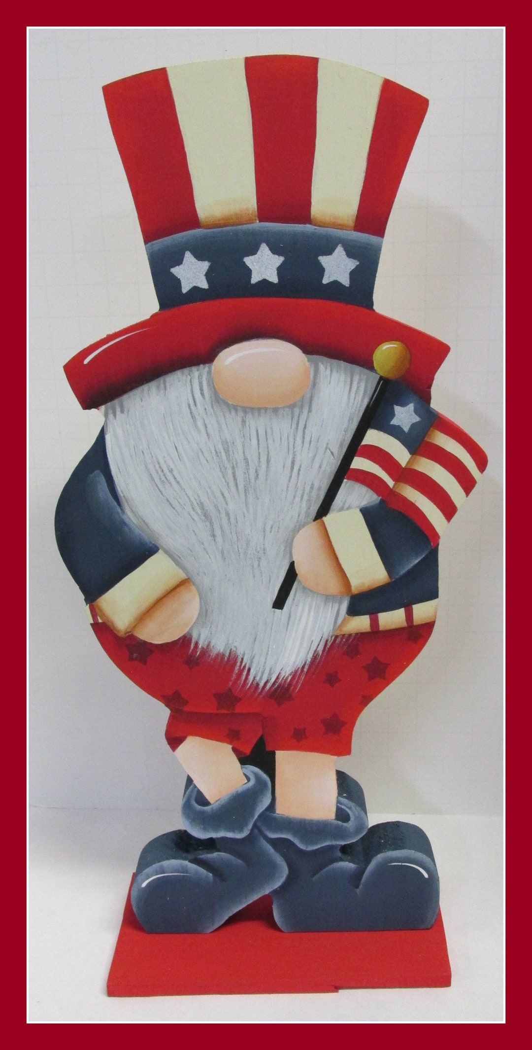 Patriotic Gnome - Etsy
