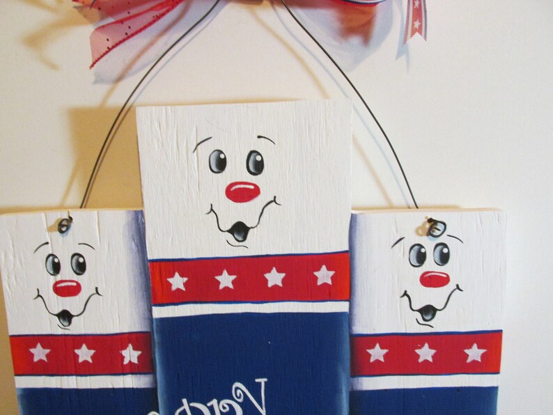Sweet Forth of July Firecrackers, Door Decor, Wall Hanging, - Etsy