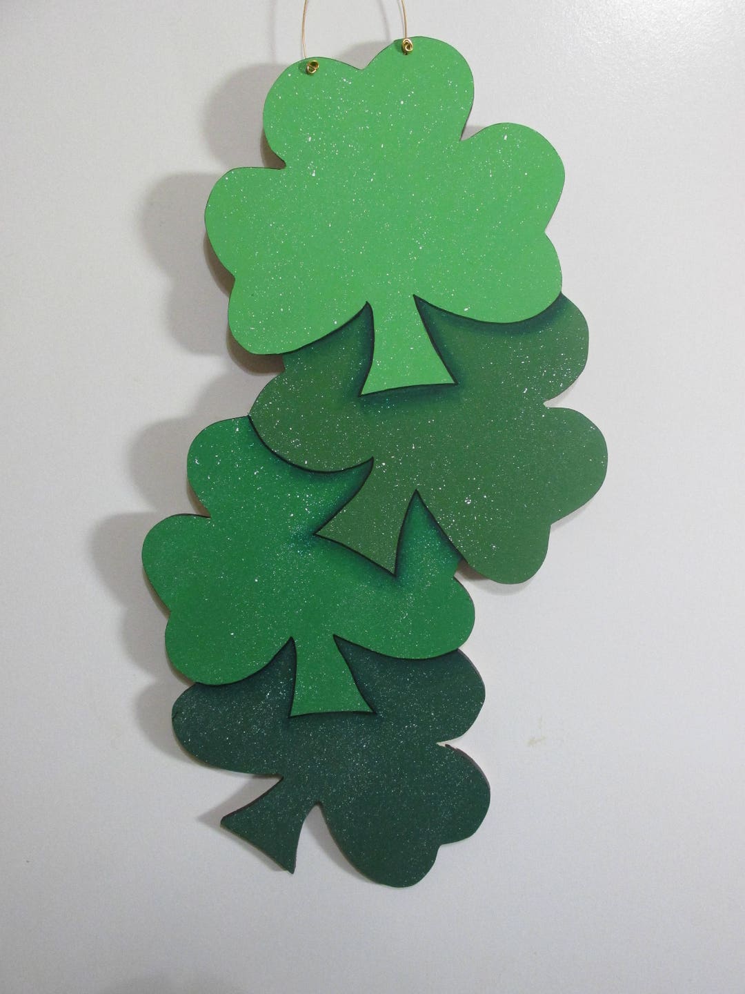 Falling Shamrock Door,wall Decor - Etsy