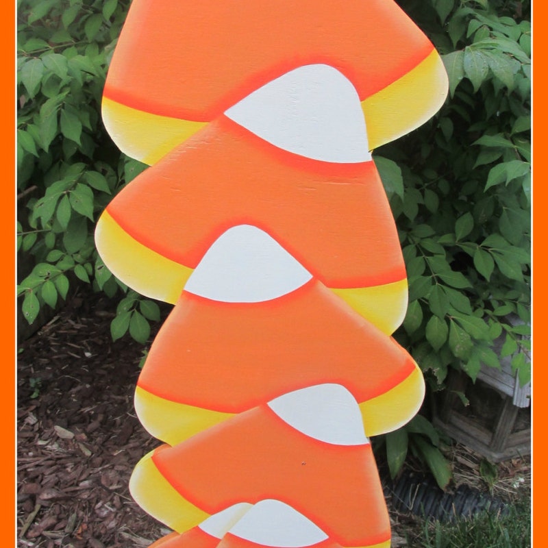 Candy Corn Decor - Etsy
