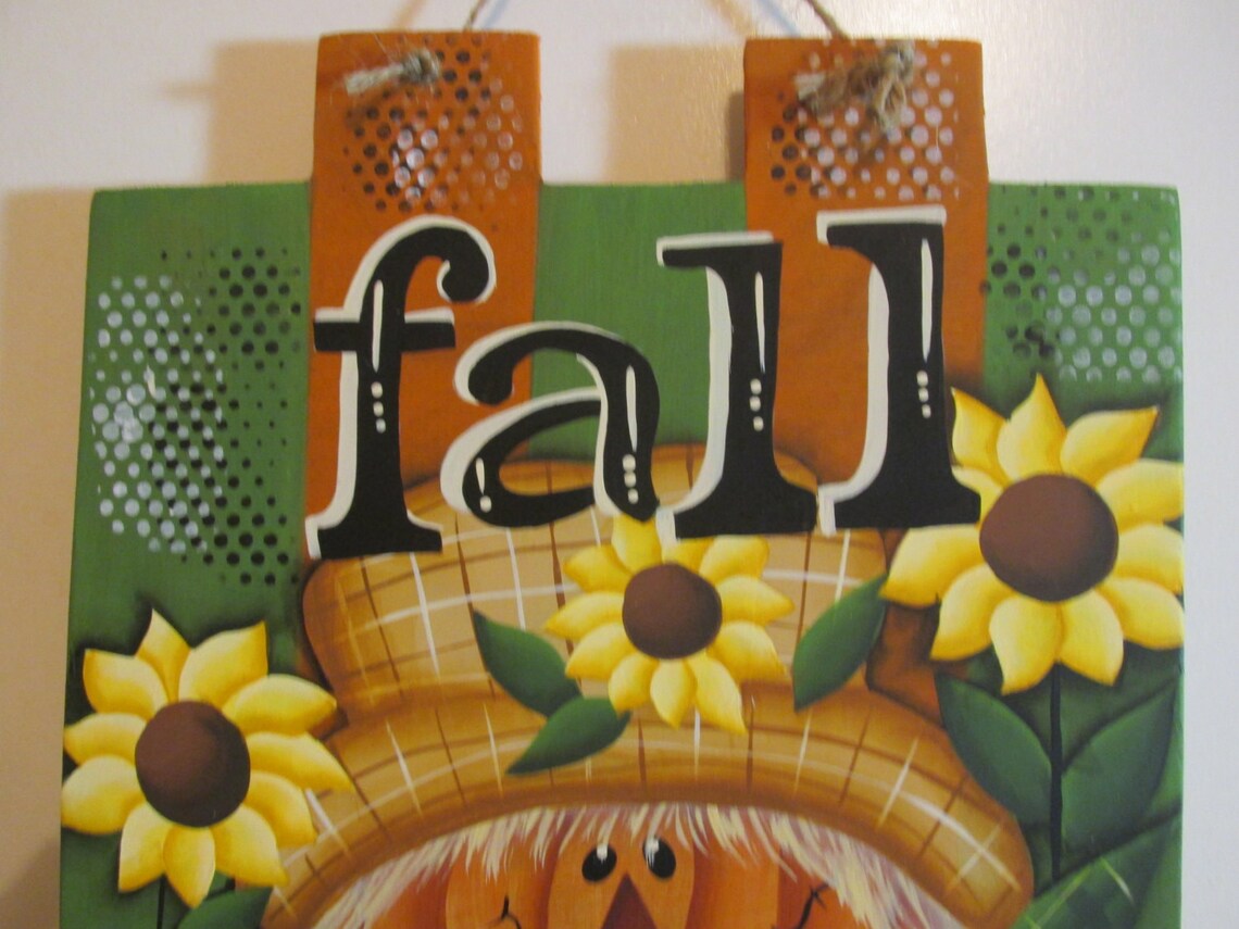 Fall Wall Welcome Sign | Etsy