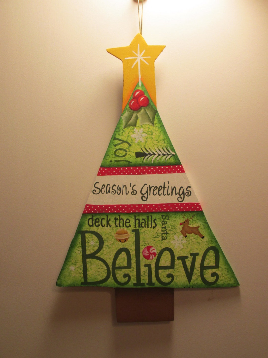 Believe Tree. - Etsy