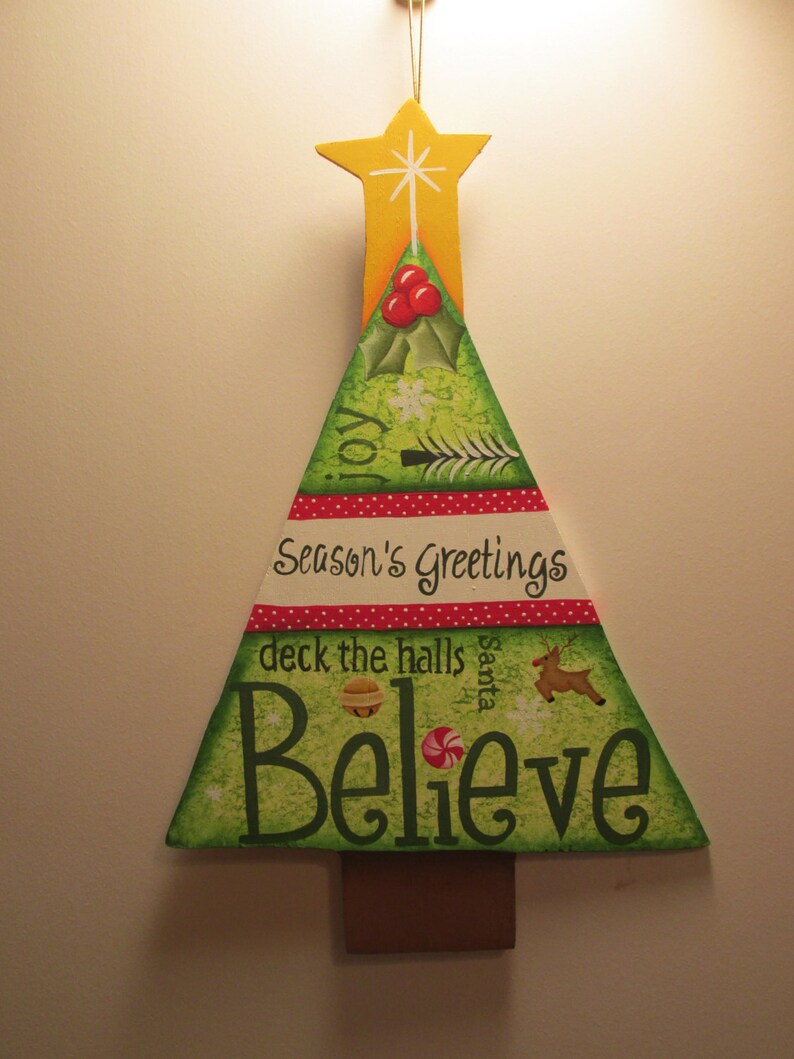 Believe Tree. - Etsy