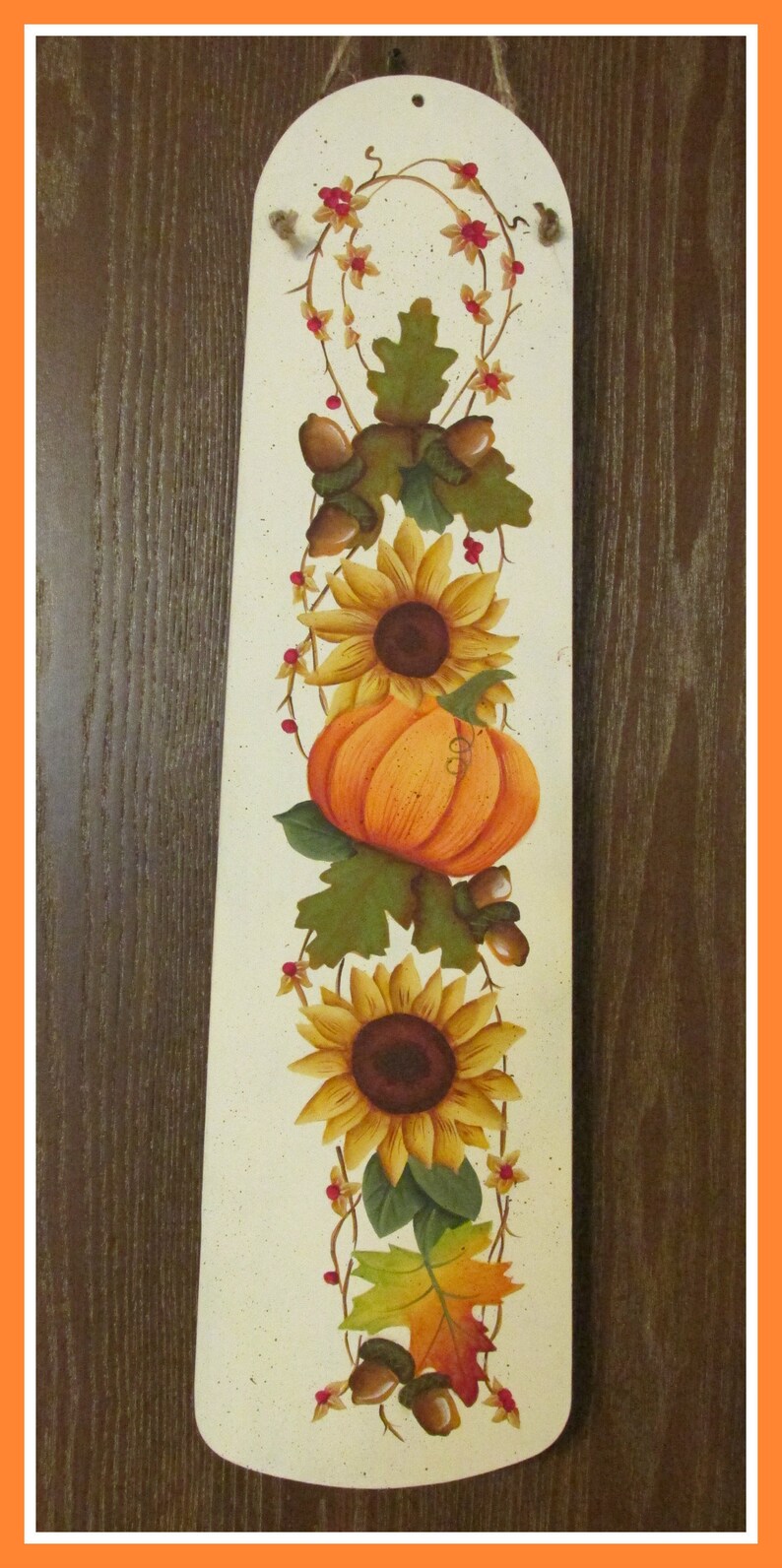Recycled Fan Blade Fall Wall Décor - Etsy
