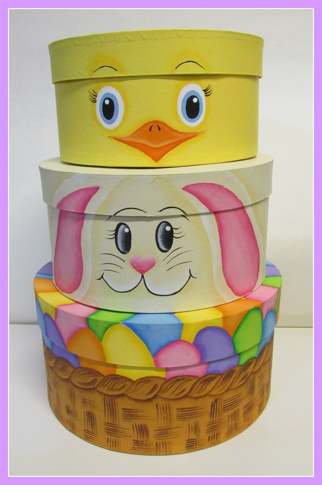 Easter Nesting Paper Mache Boxes - Etsy