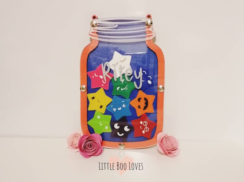 Reward Jar, Star Chart, Reward System, Christmas Gift, Encourage Good ...