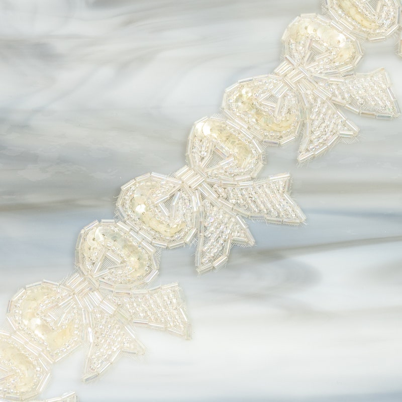 Beaded Ribbon Trim - Etsy