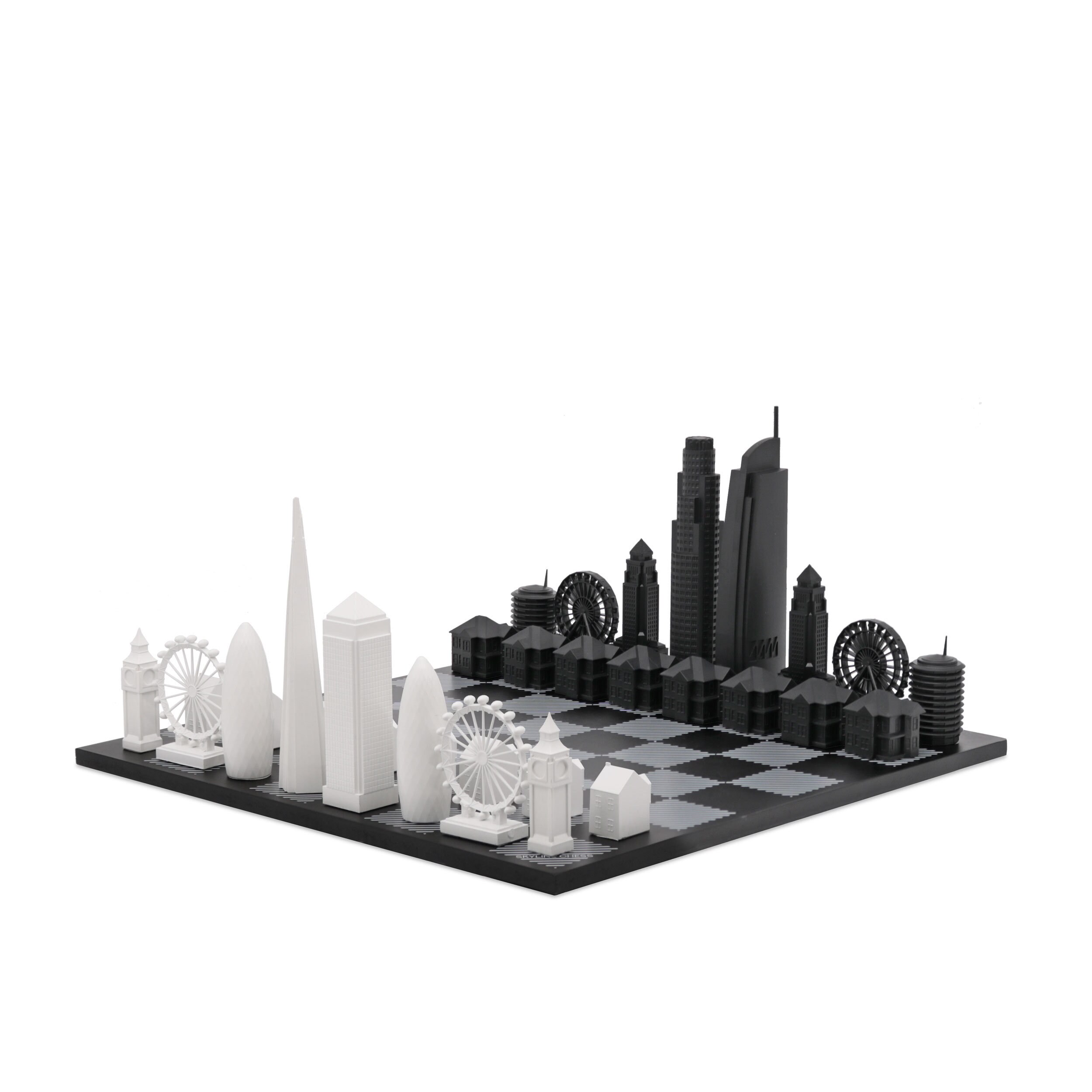 Skyline Chess Los Angeles Architectural Chess Set - Etsy