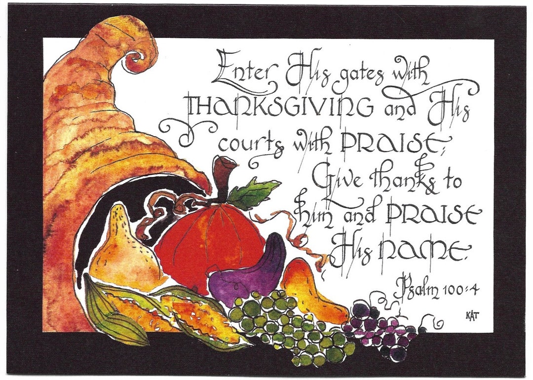 Box of Thanksgiving Cards - Etsy