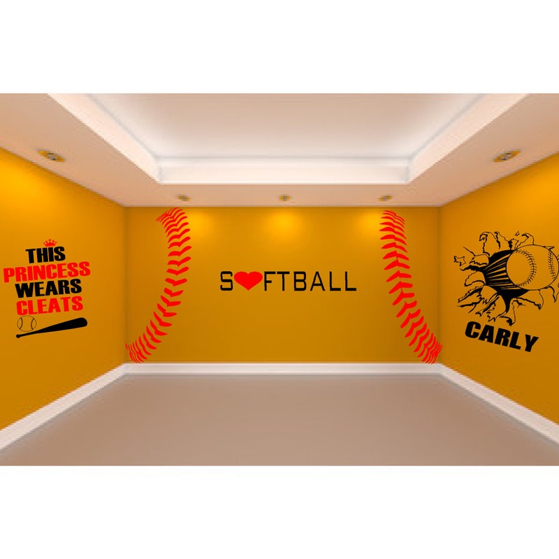 Softball Decor - Etsy