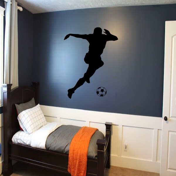 Soccer Wall Decal - Etsy
