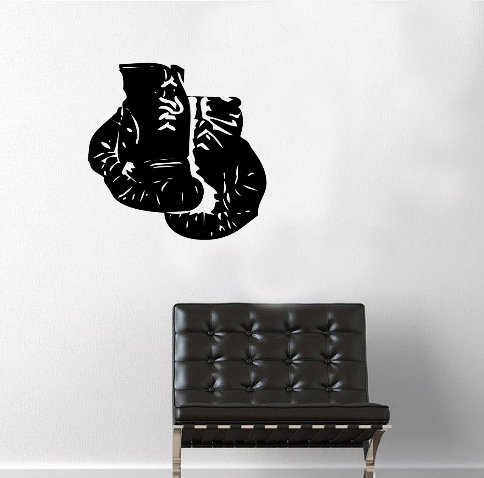 Boxing Gloves Wall Decal Boxing Wall Decor Sports Wall - Etsy