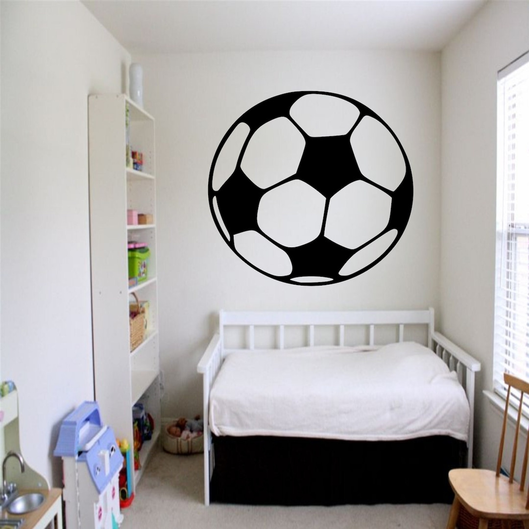 Soccer Ball Decal - Soccer Player Decal - Large Soccer Ball Decal ...