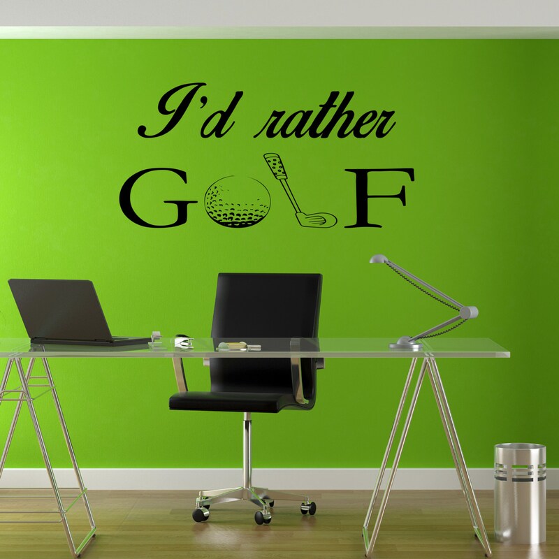 Wall Decal Golf - Etsy