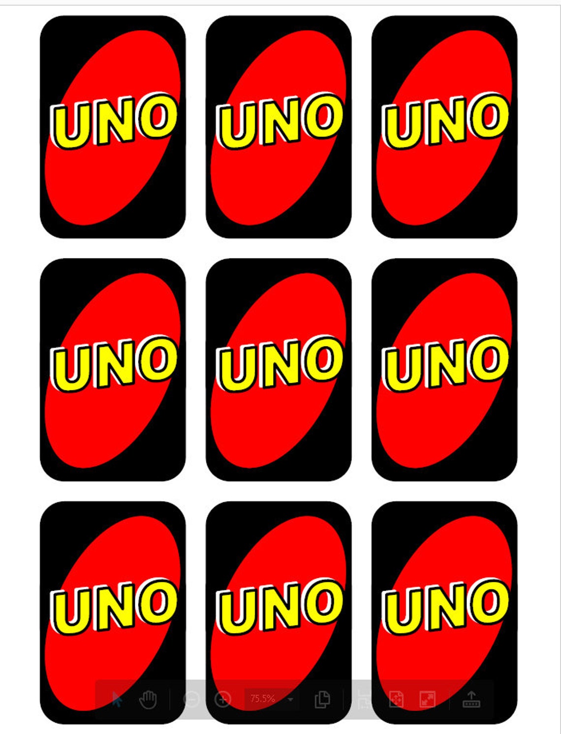Totally DIY UNO cards instant Digital Download printable | Etsy