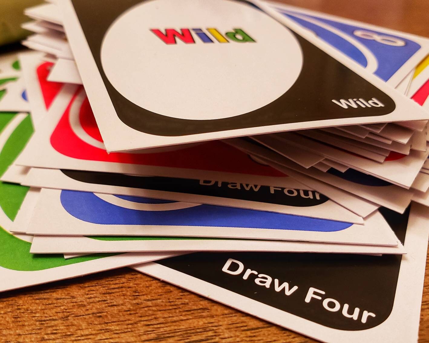 Custom UNO inspired card deck playing cards family game | Etsy