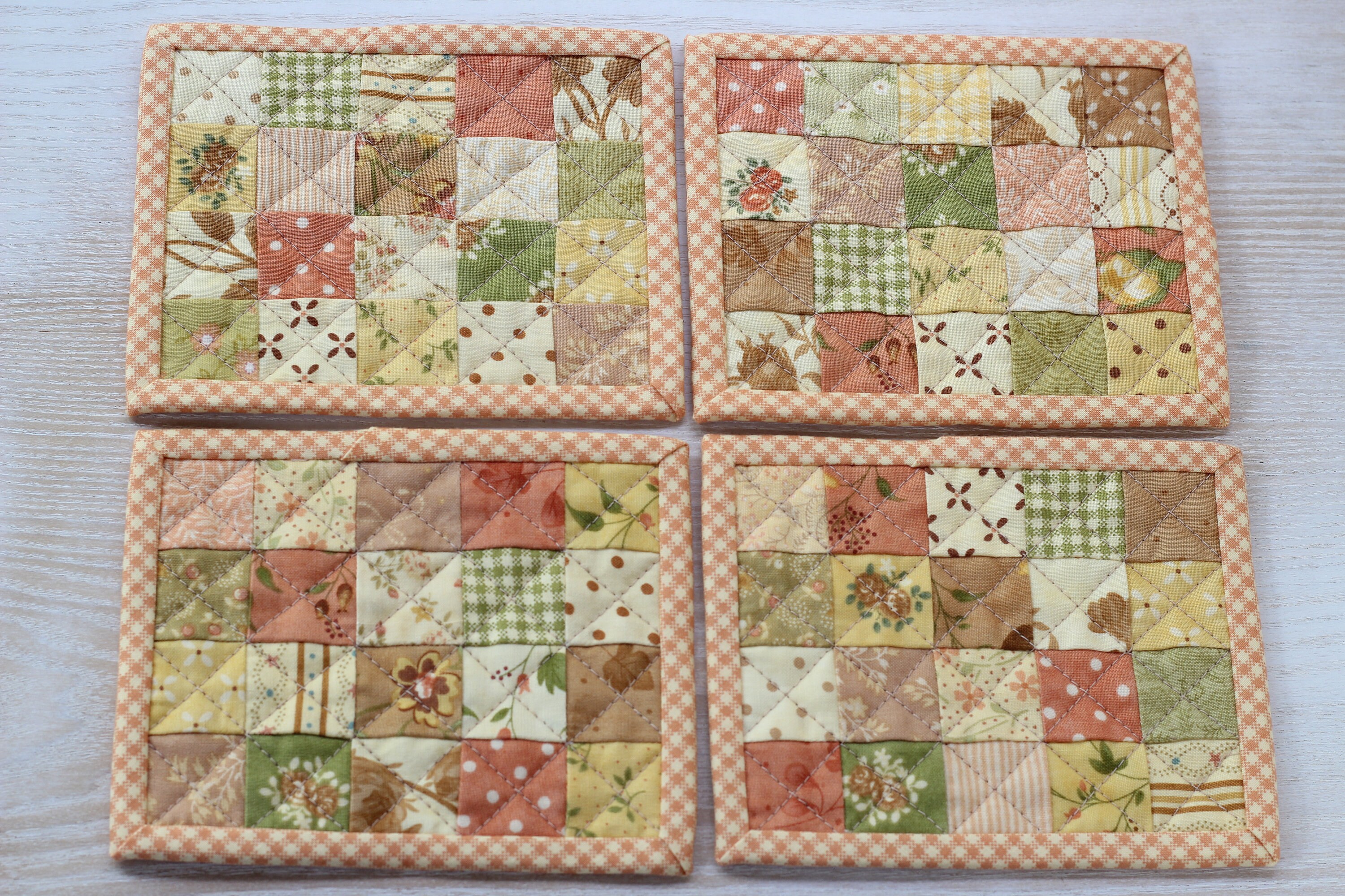 Set of 4 Coasters - Etsy