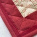 Red Lace Ribbon Mini Quilt - Etsy