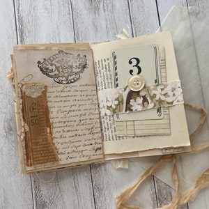Mixed Media Junk Journal With Vintage Photos - Etsy