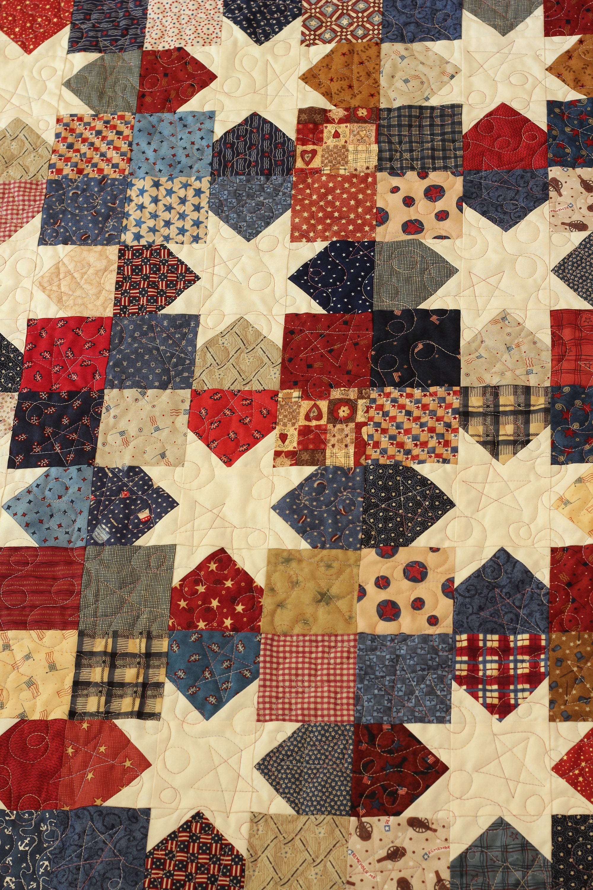 Country Star Baby Quilt - Etsy