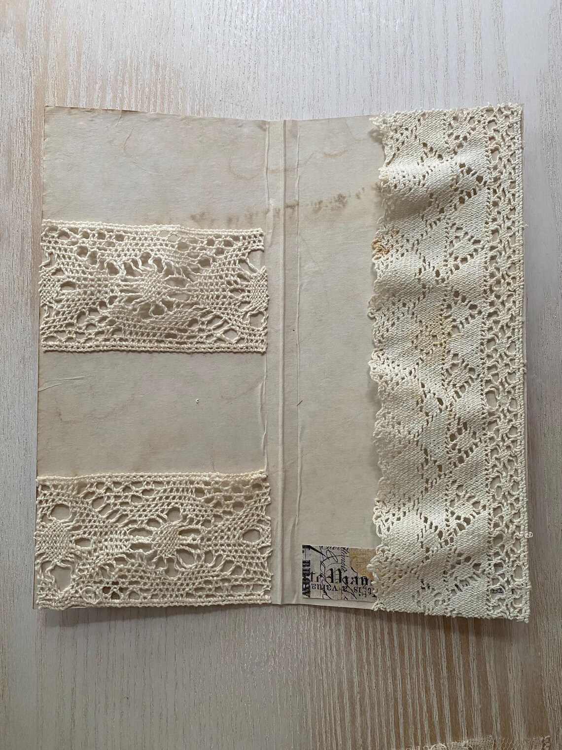 Junk Journal Style Ephemera Folder With Handmade Pieces - Etsy