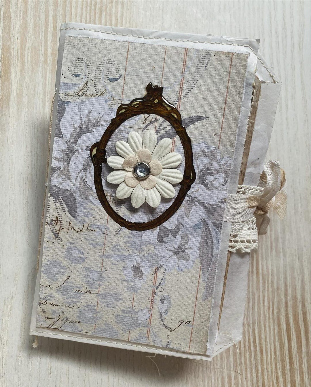 Ephemera Filled Mixed Media Junk Journal Etsy