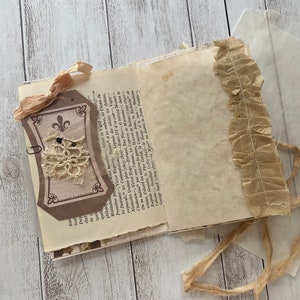 Mixed Media Junk Journal With Vintage Photos - Etsy