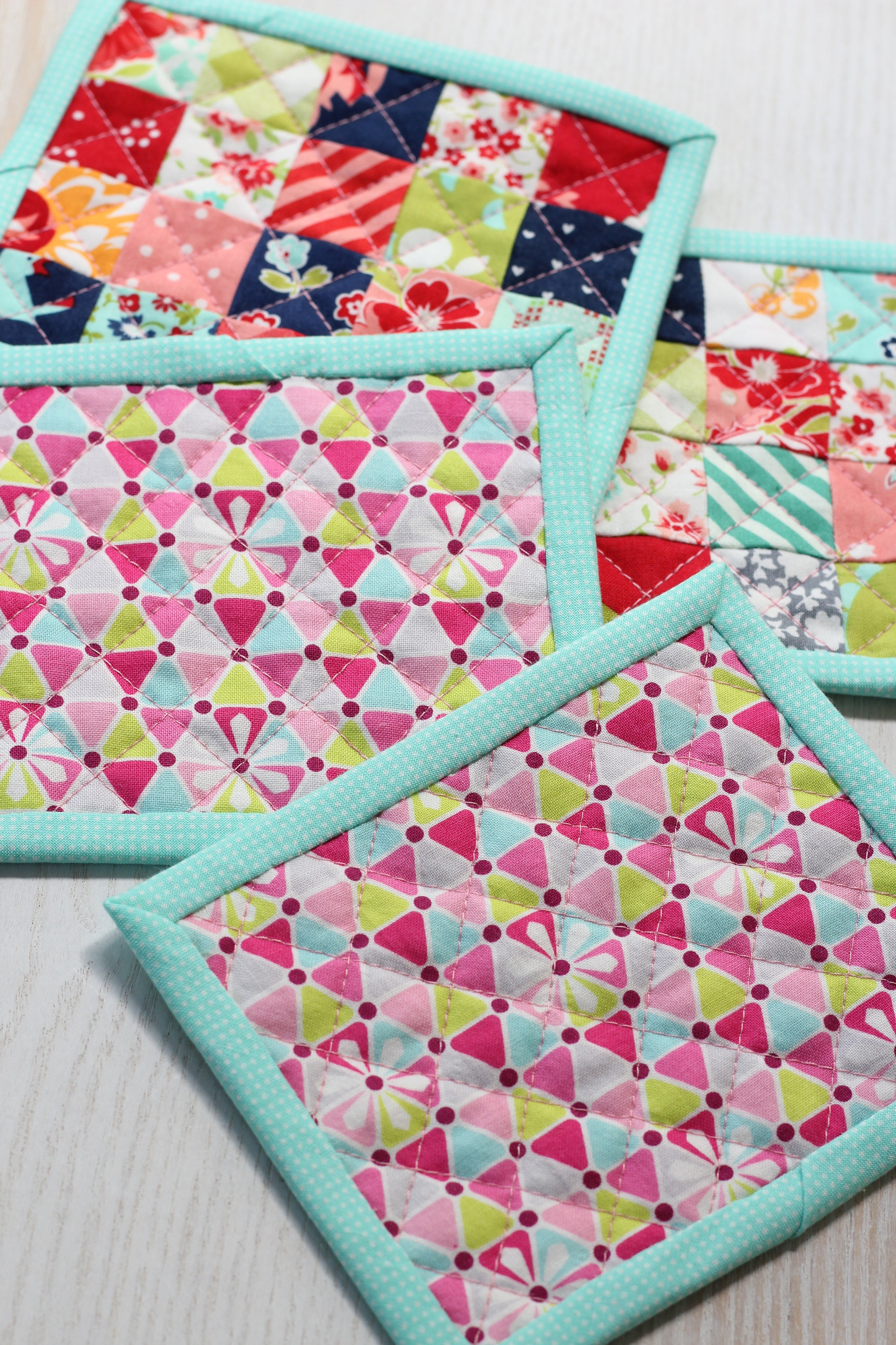 Square Pattern Coaster - Etsy