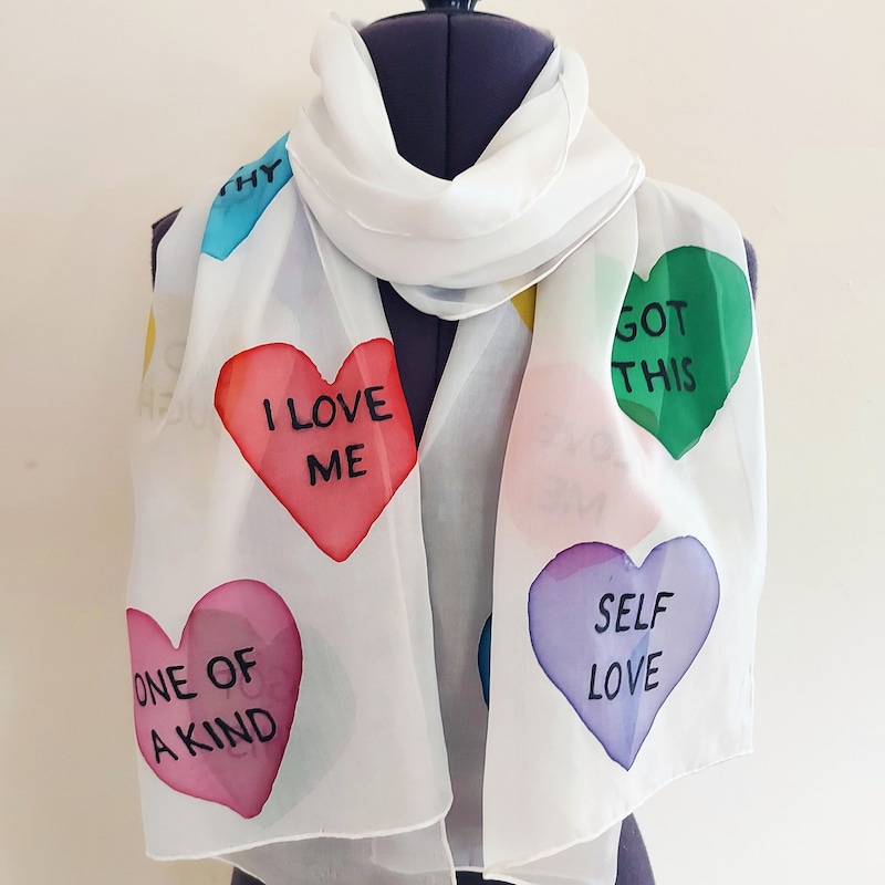 Quote Scarf - Etsy