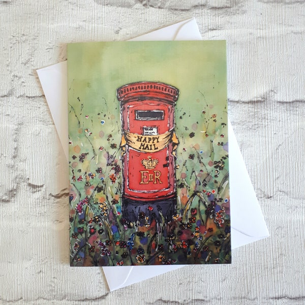 Queen Elizabeth Red Box - Etsy