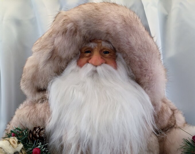 Burly Forest Santa Claus 22 Tall - Etsy