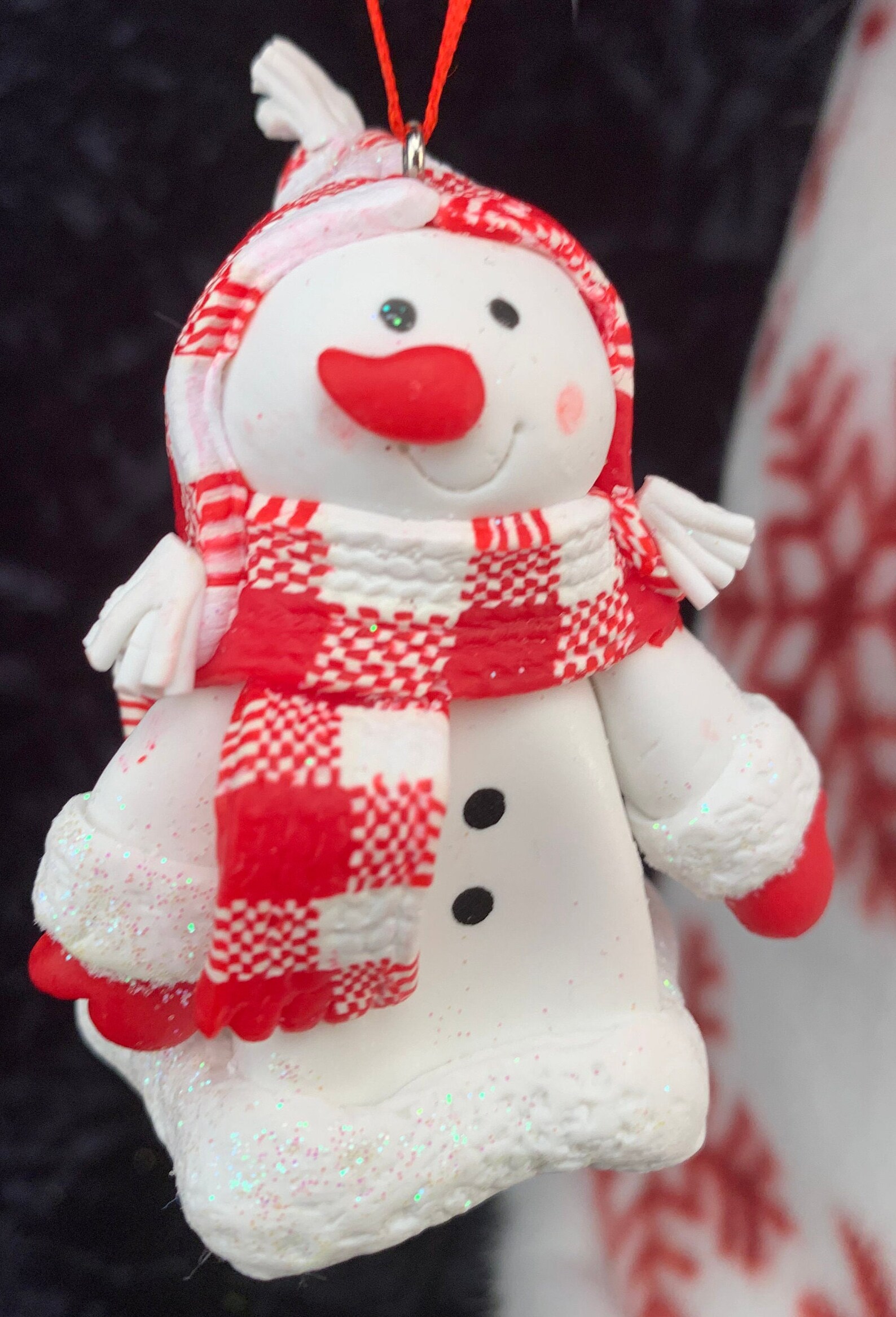 Snowflake Santa Christmas Santa Claus Handmade Santa Claus - Etsy