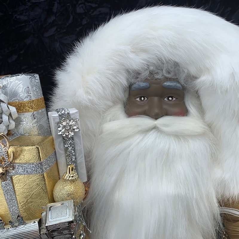 Large Santa Claus Figurine - Etsy