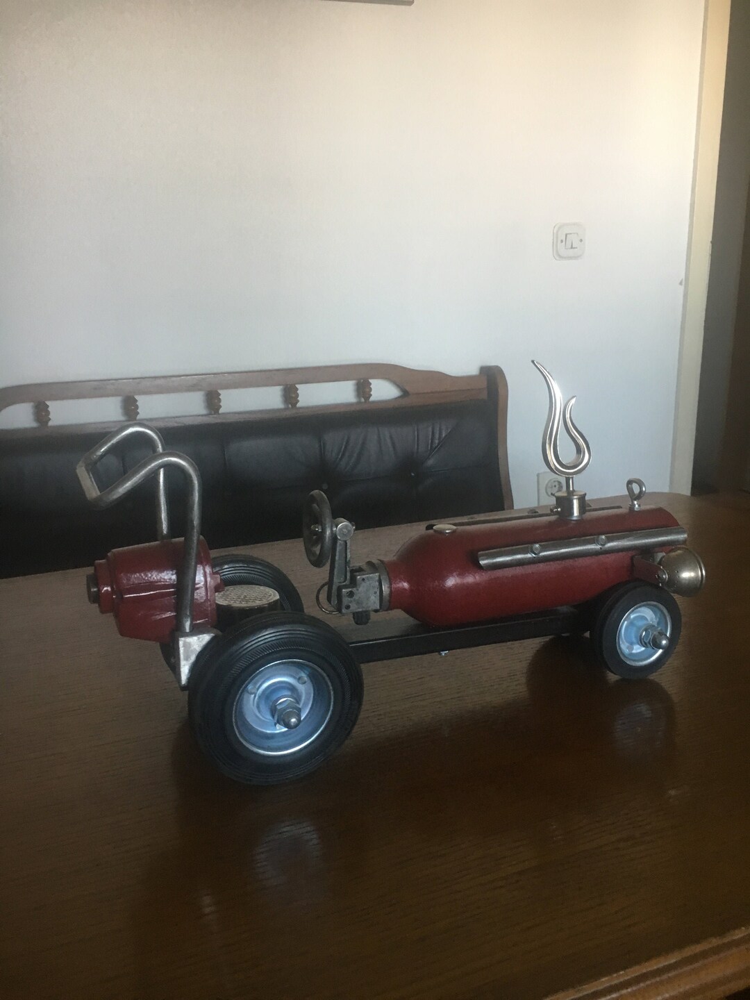 Hot Rod Machine Metal Art Car Man Cave Decor Scrap Metal Art Metal ...